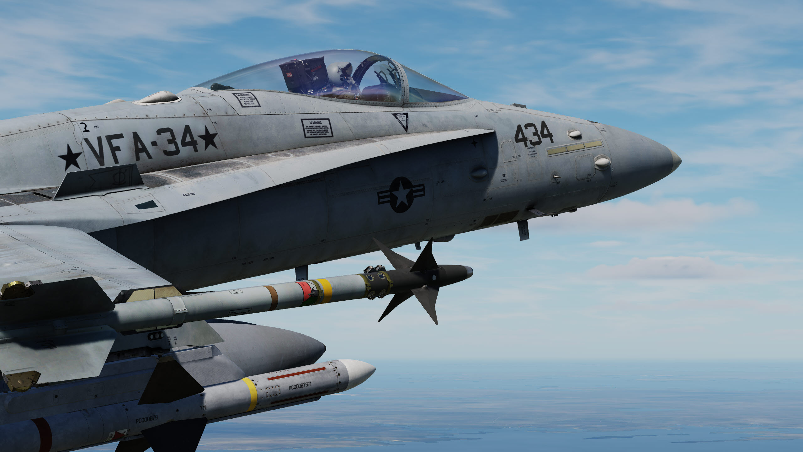 The ‘Legacy’ Hornet VFA-34 the ‘Blue Blasters 2019